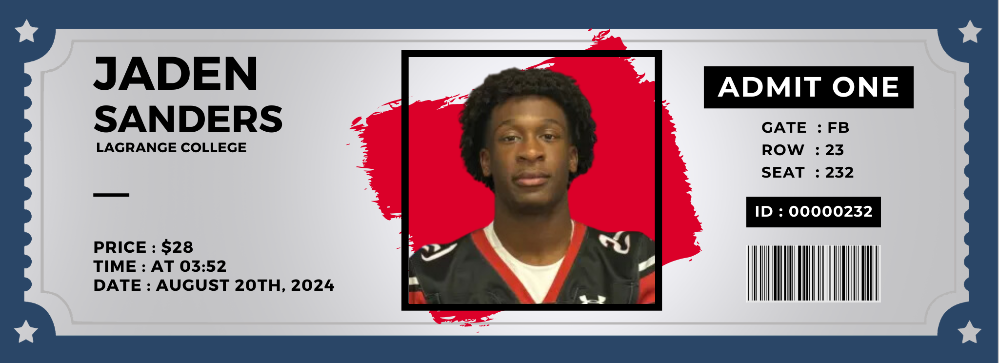 Shop Jaden Sanders Official Merch – Stadium Merch