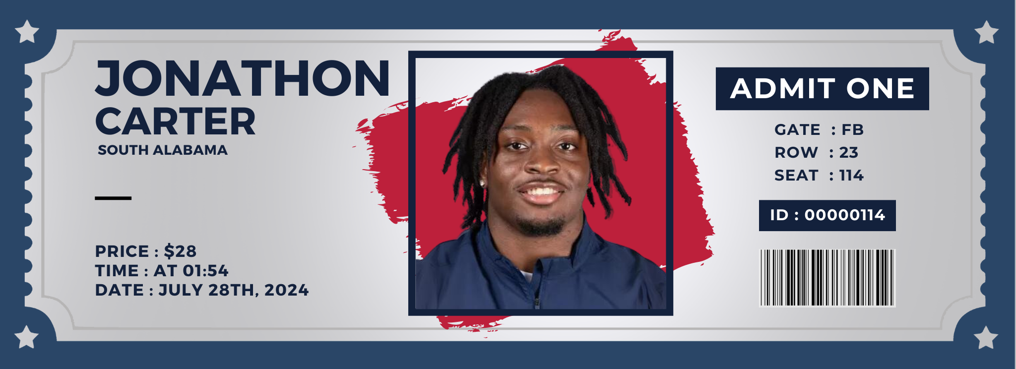 Shop Jonathon Carter Official Merch – Stadium Merch