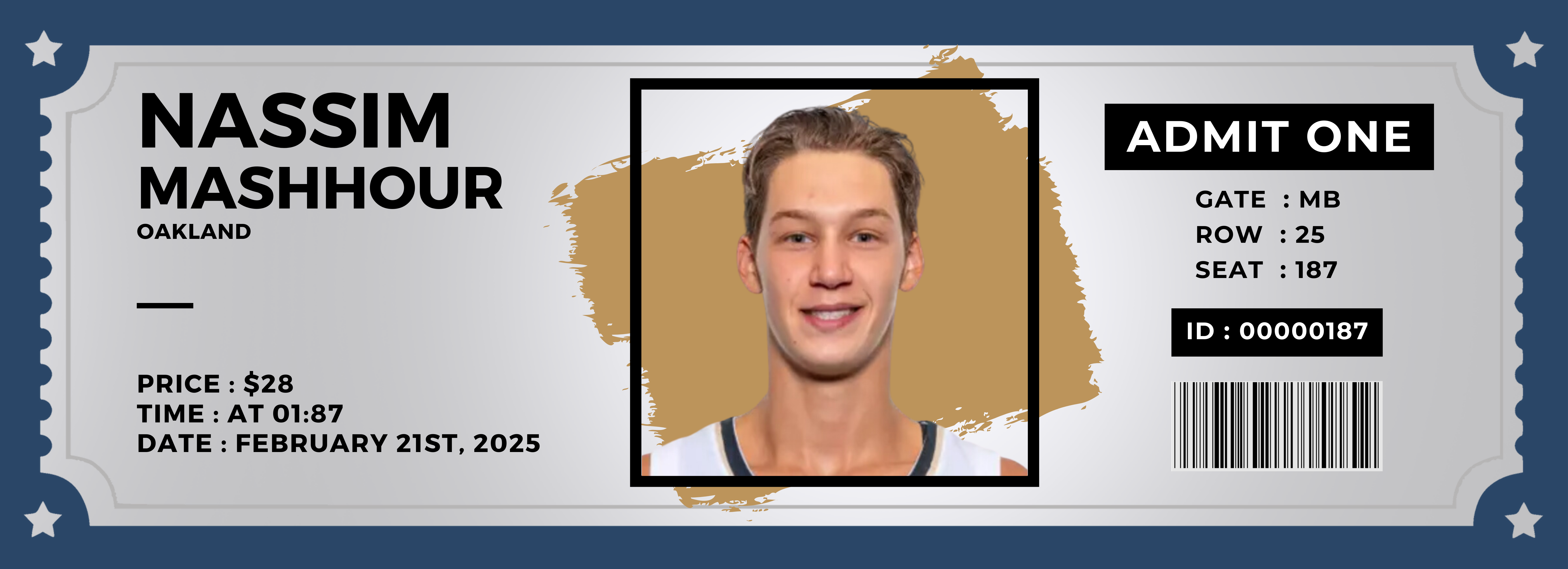 Shop Nassim Mashhour Official Merch – Stadium Merch