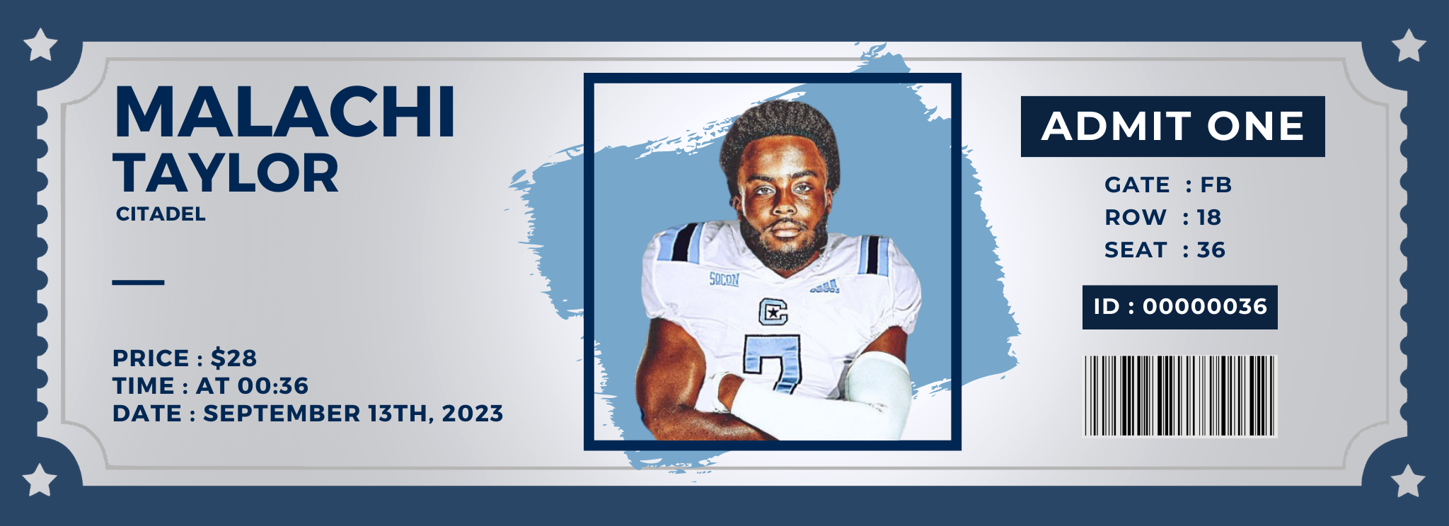 Shop Malachi Taylor Official Merch – Stadium Merch