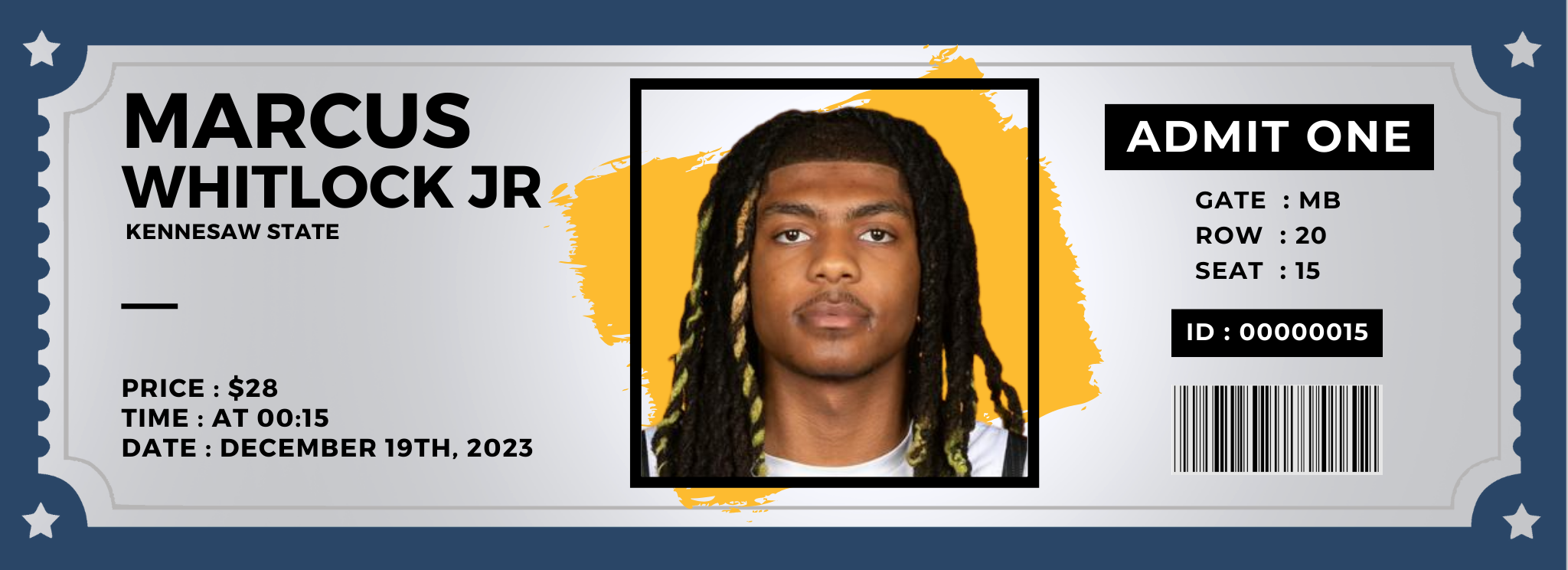 Shop Marcus Whitlock Jr Official Merch – Stadium Merch