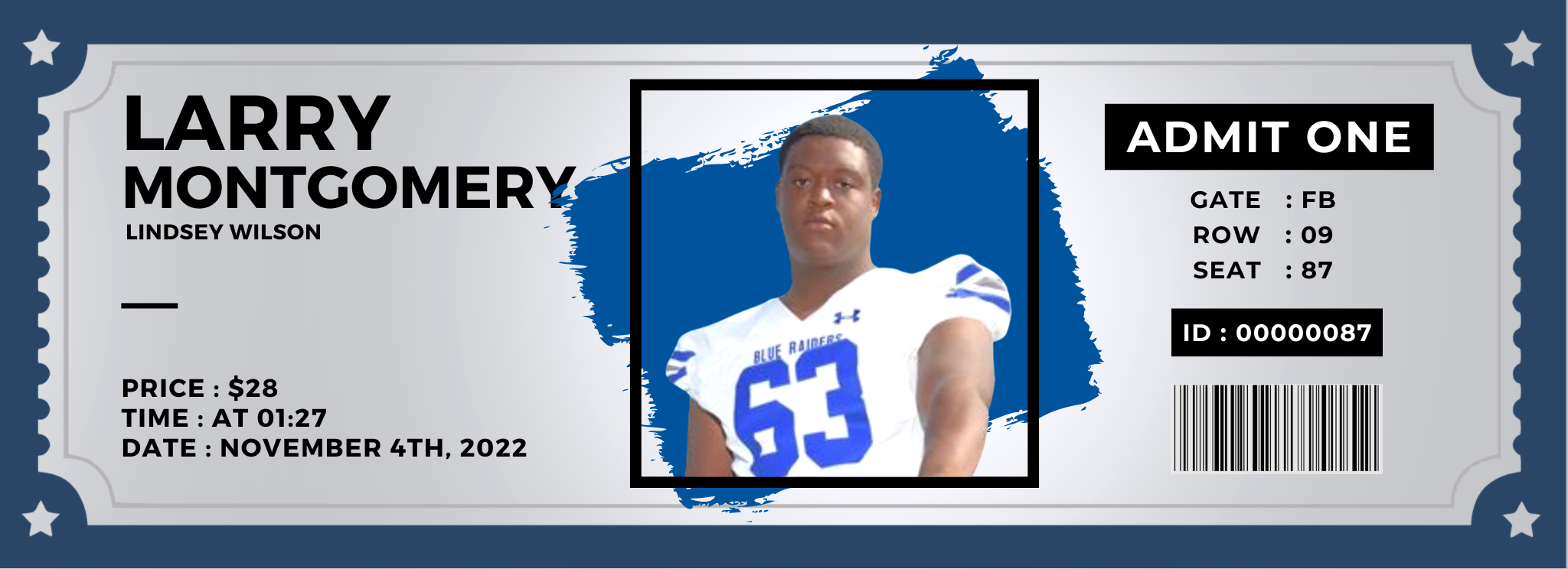 Shop Larry Montgomery Official Merch – Stadium Merch