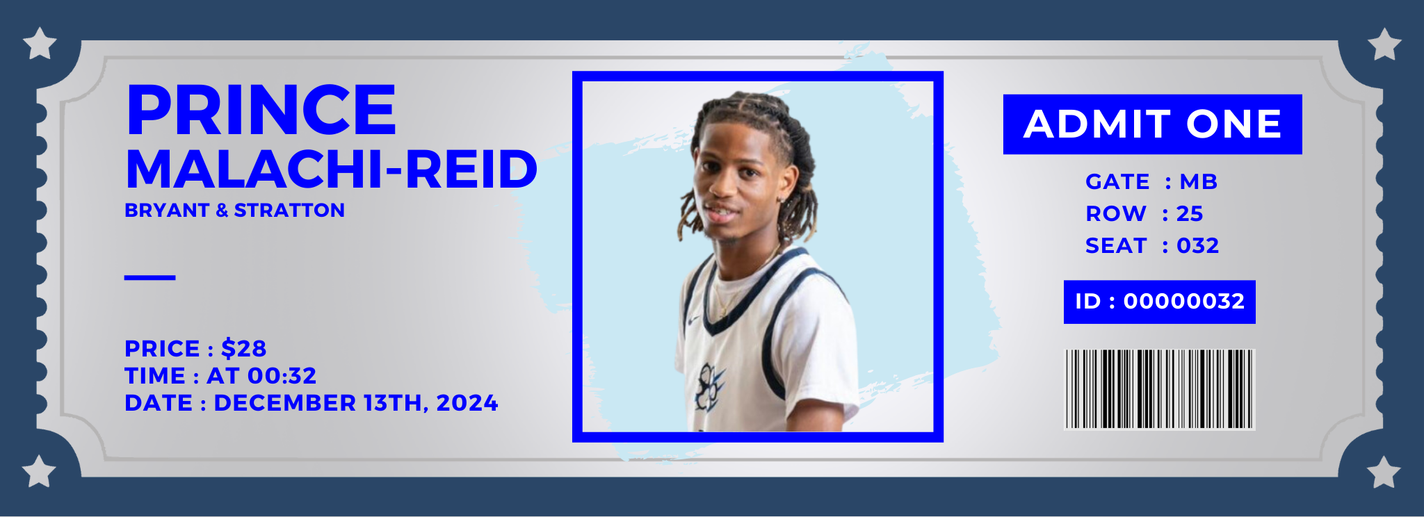 Shop Prince Malachi Reid Official Merch – Stadium Merch